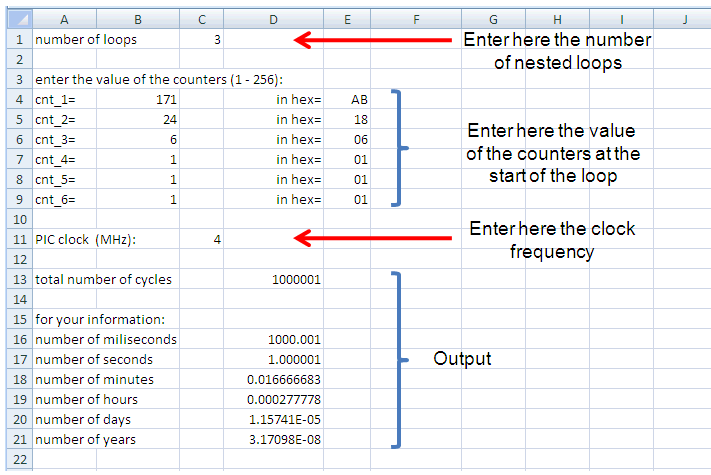 Implementing A Delay In A PIC Program